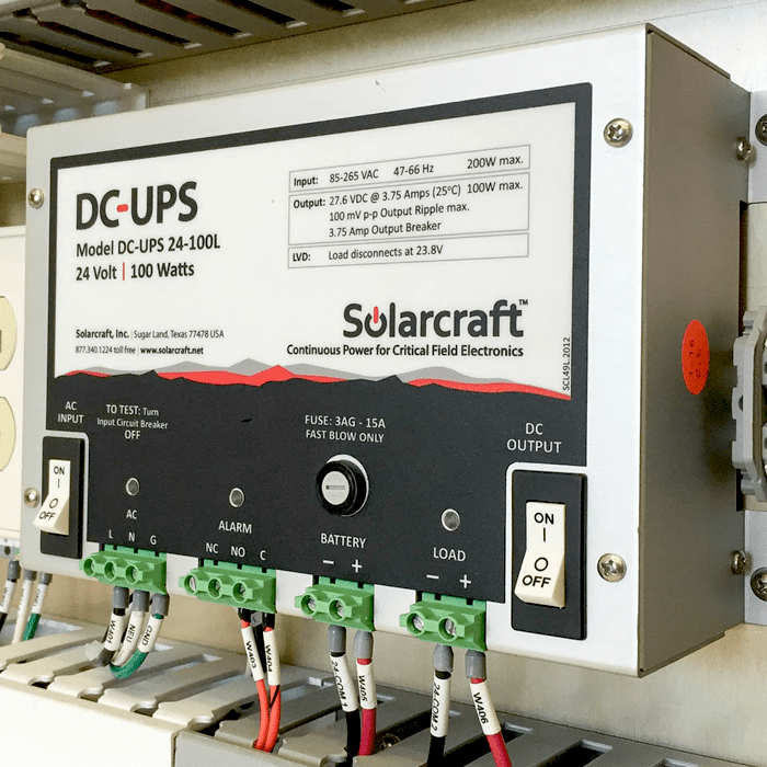 Solarcraft DC UPS 100W and 200W Uninterruptible Power Supply
